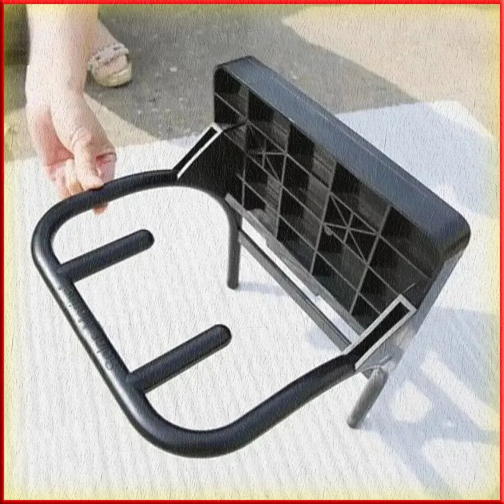 Стойка для лодочного мотора ABS пластик Черный 36x27 см для крепления навесного мотора