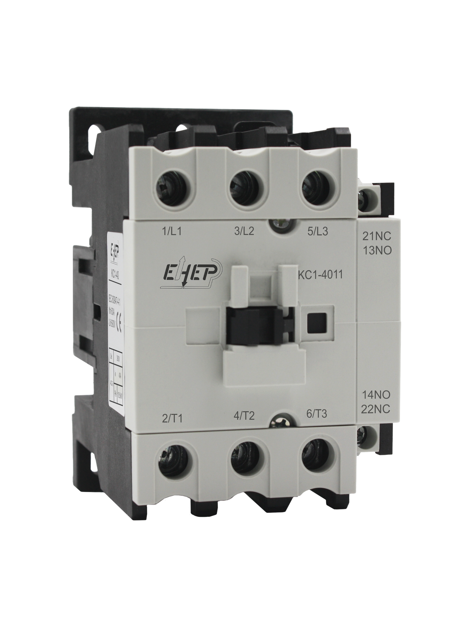 Контактор ENER-R KC1-4011 3P 40A 1NO+1NC (Катушка 220V 50/60 Hz)