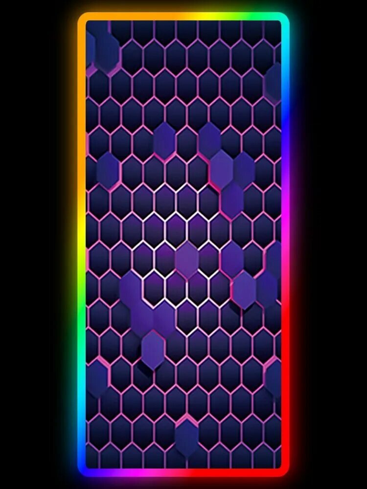 Коврик для мышки с подсветкой, большой игровой, 80 x 40 смКоврик для
