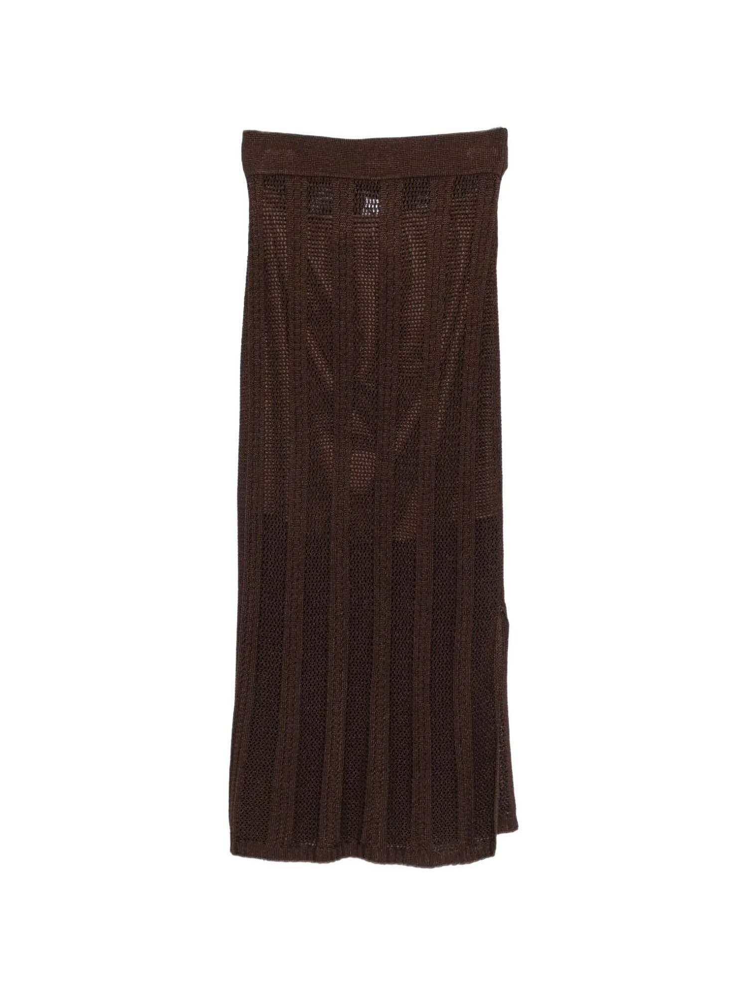 Юбка Ribbed-knit crochet skirt