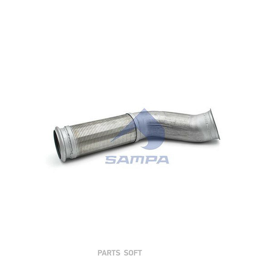 SAMPA 034481 труба глушителя ! с гофрой \VOLVO FH/FM