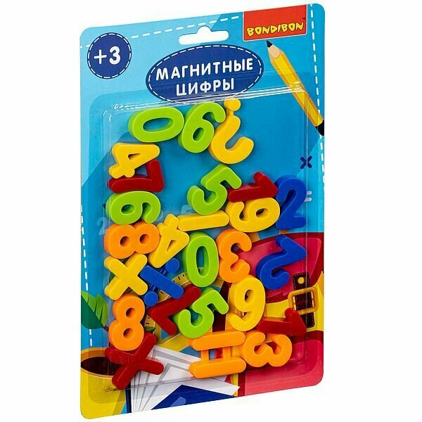 Магнитные игры BONDIBON цифры и знаки (ВВ5051)