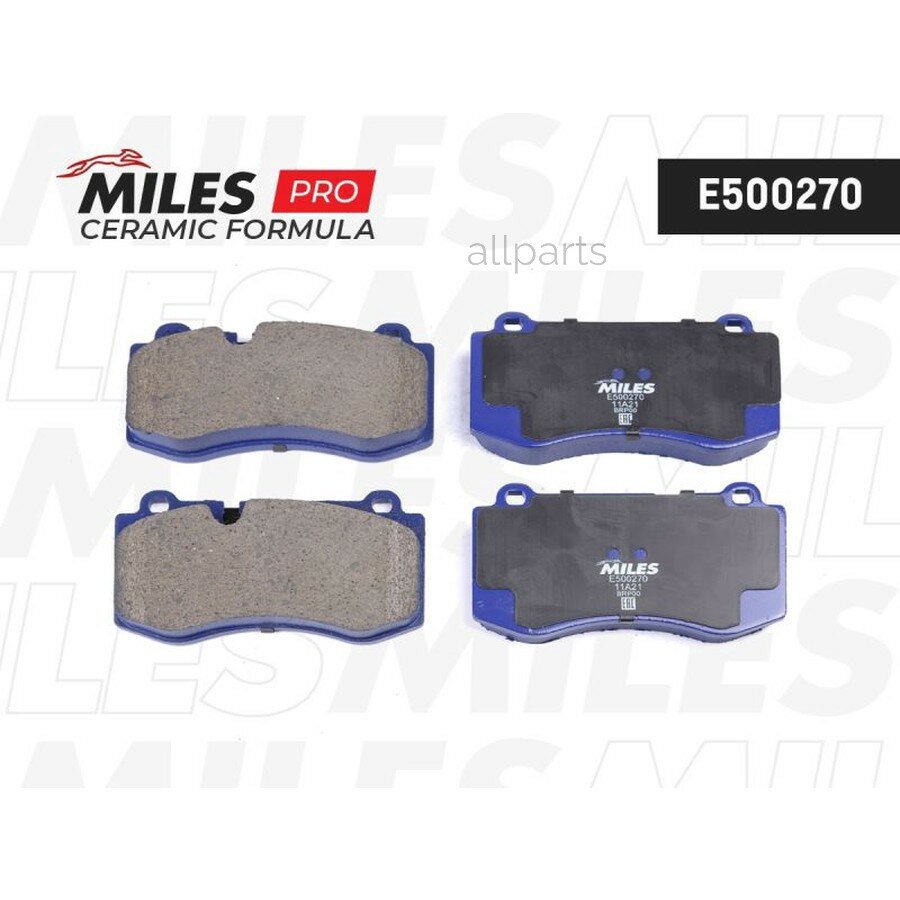 MILES E500270 Колодки тормозные MB W221/W211/C219/C216/R230 пер. Ceramic PRO