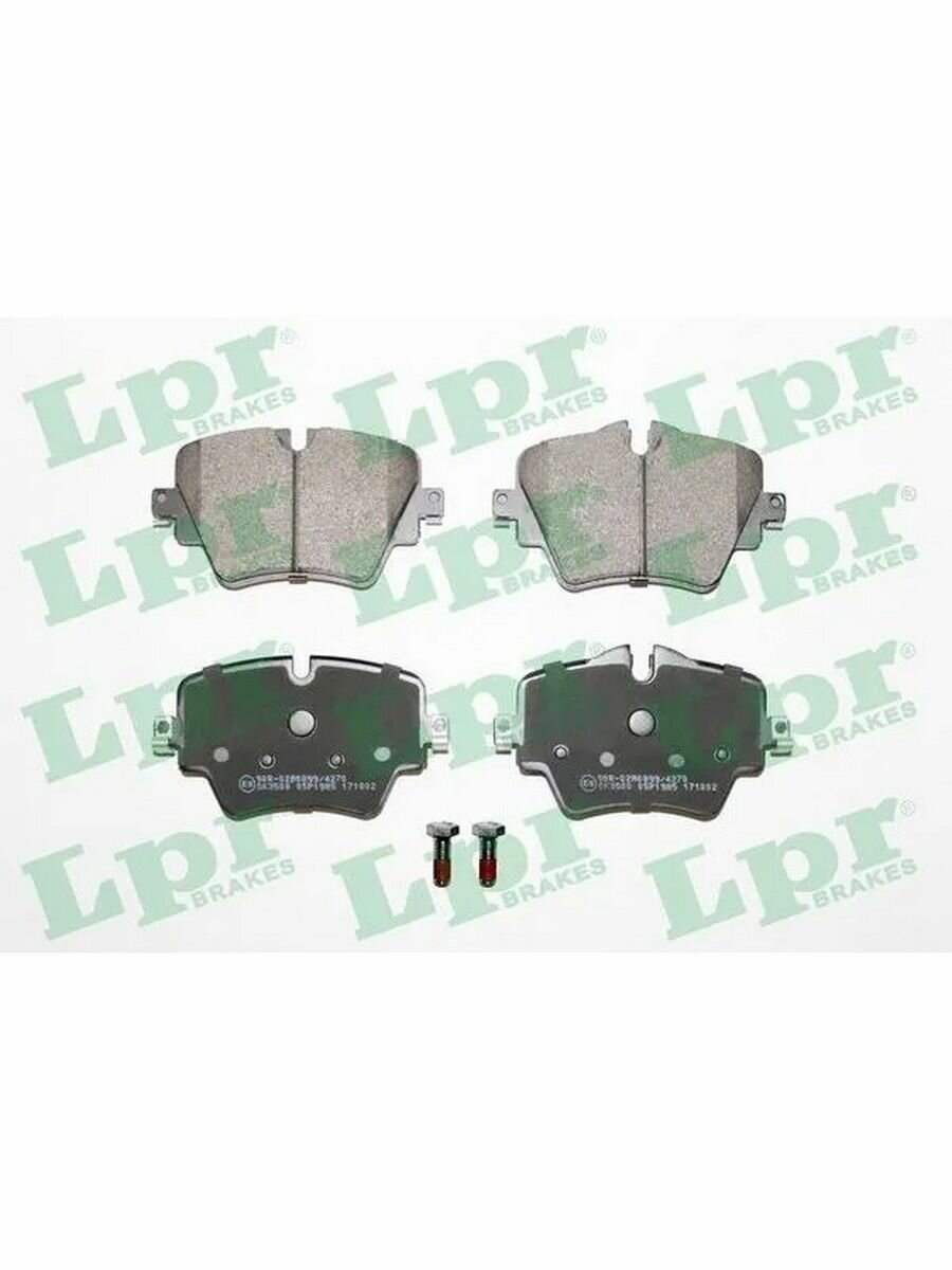 Колодки тормозные дисковые передние для а/м BMW, Mini / БМВ, Мини, LPR 05P1985