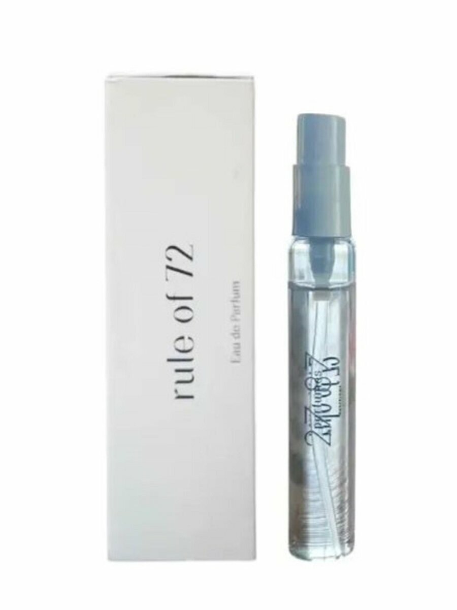 Парфюмерная вода мужская женская 27 87 Rule of 72 унисекс 2мл (edP - eau de Parfum)