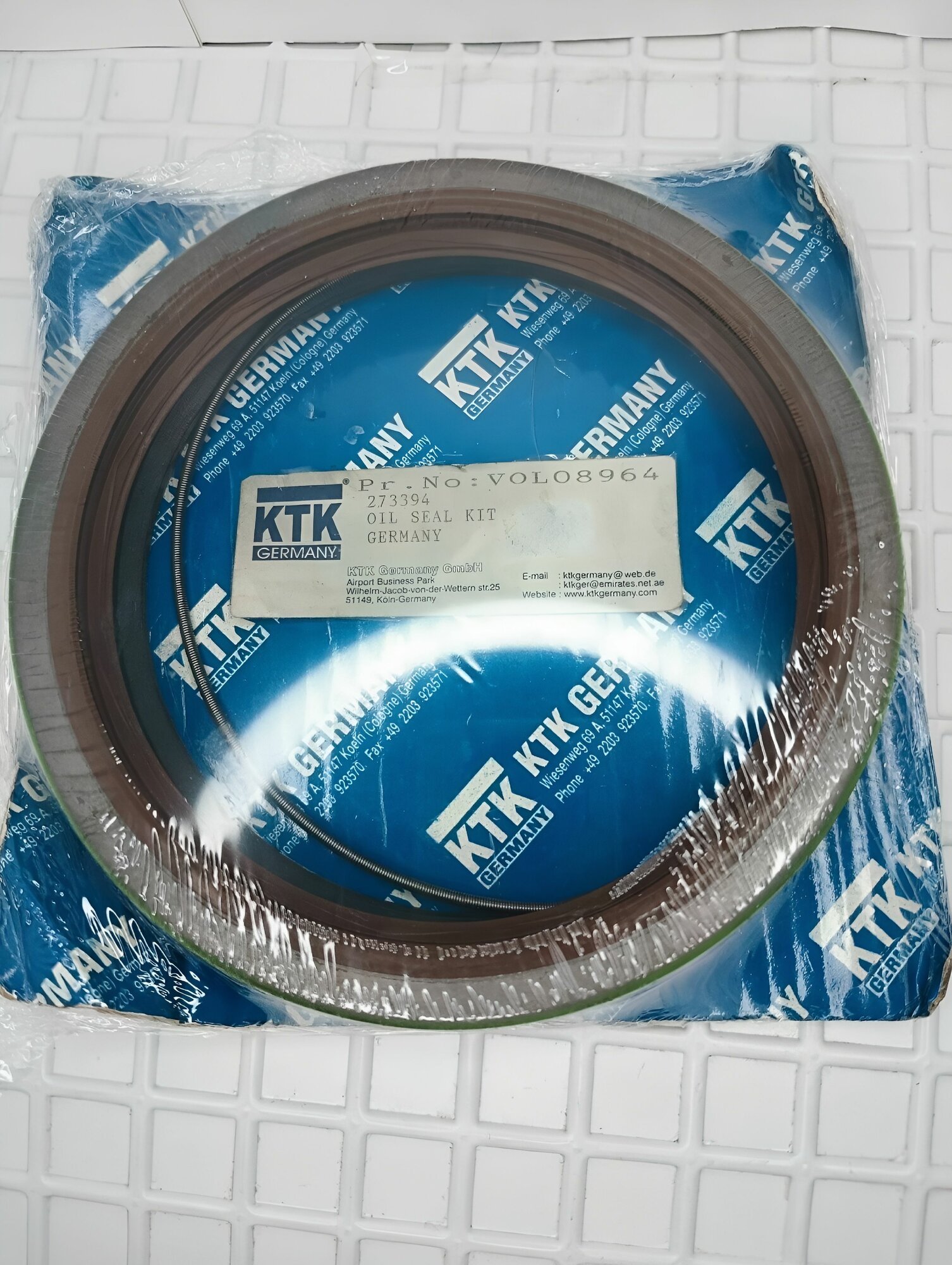 Сальники ступицы KTK 273394 VOL08964 VOLVO Ремкомплект