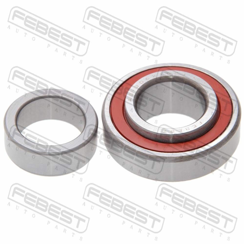 Подшипник задней полуоси комплект 30x62x16x24 TOYOTA 1000 KP3 1969.04-1988.08 FEBEST AS-30621624-KIT