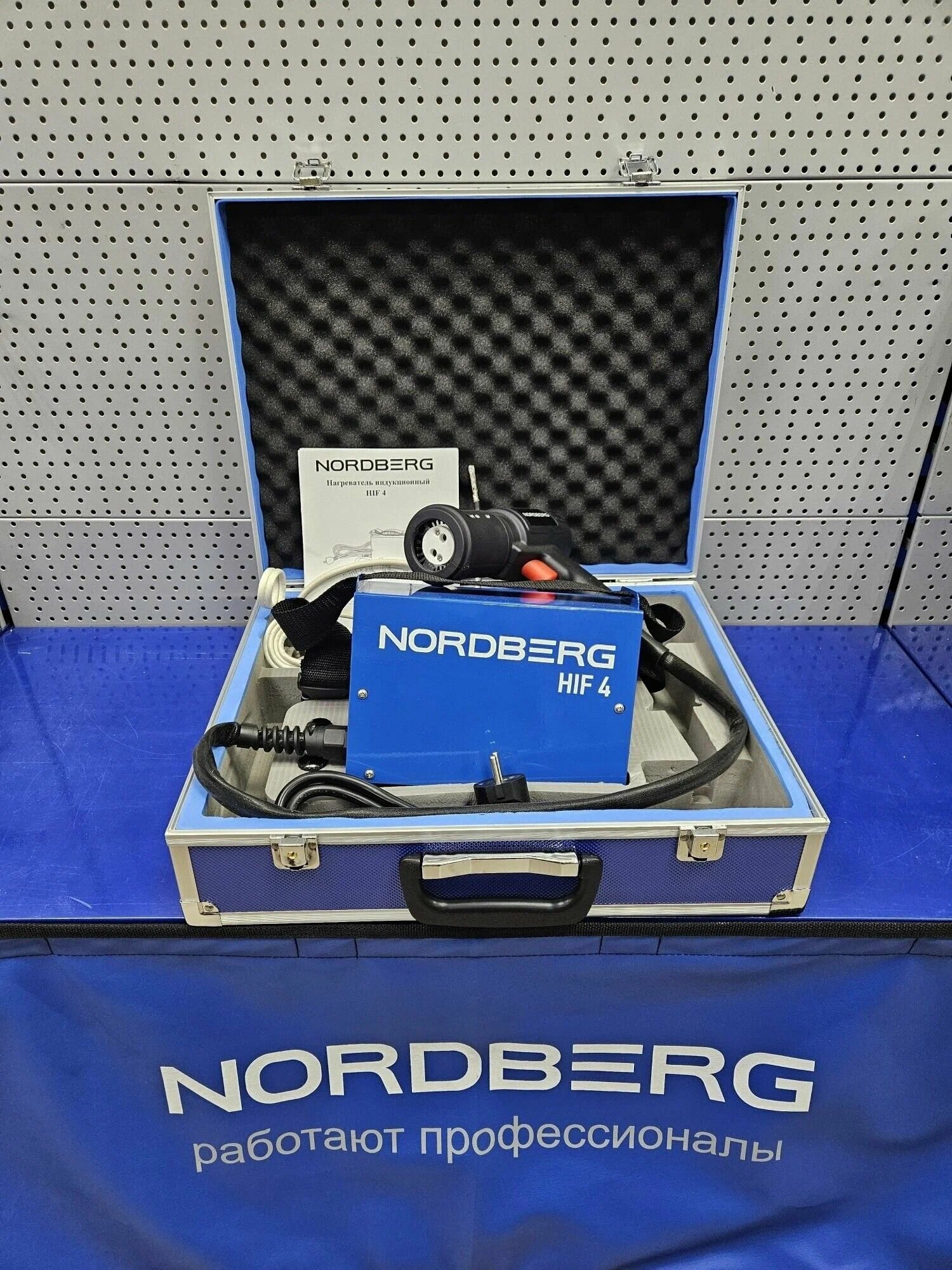 Нагреватель индукционный беспламенный 1,5 кВт NORDBERGНагреватель индукционный беспламенный 1,5 кВт NORDBERG