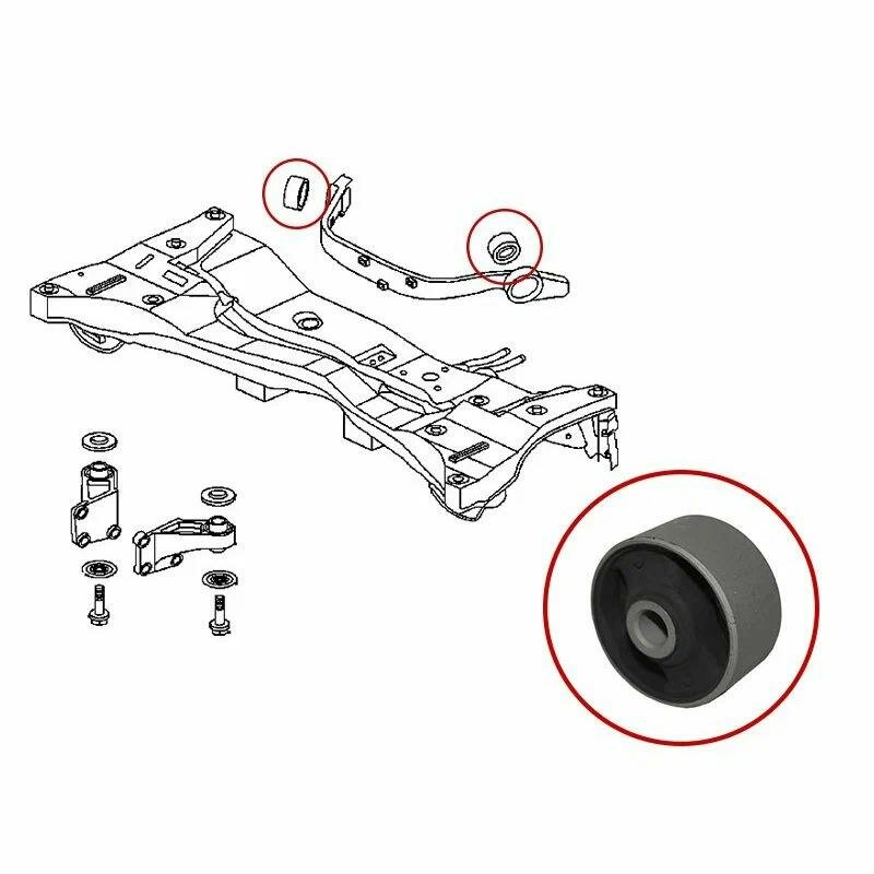 Сайлентблок SAT ST-MR594994 Mitsubishi Lancer 91-08, Outlander 02-09