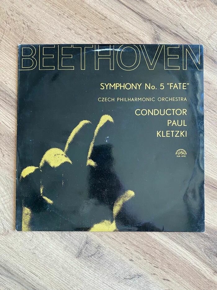 Виниловая пластинка Beethoven, Czech Philharmonic Orchestra Conductor Paul Kletzki - Symphony No. 5 Fate LP
