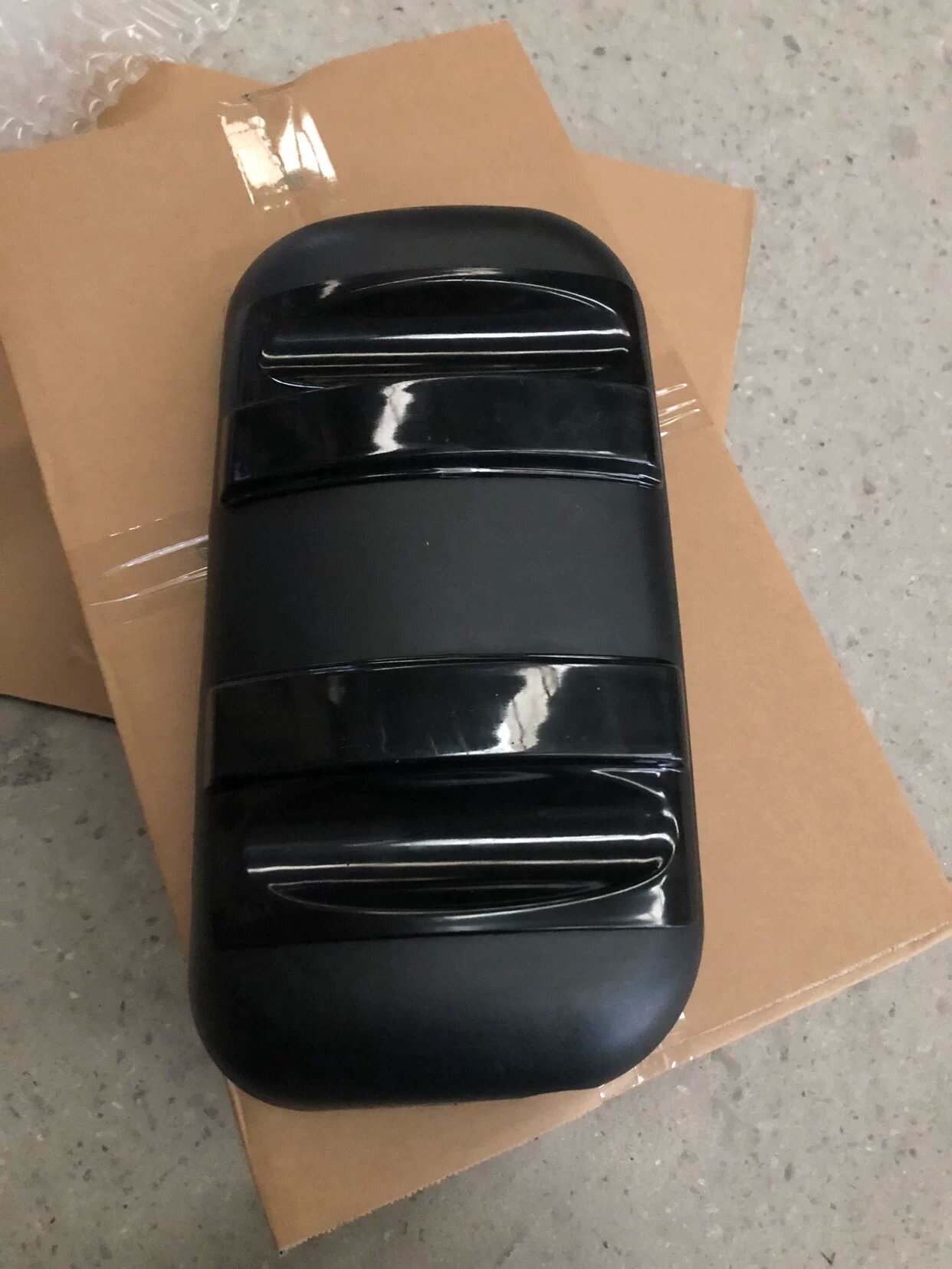 Задняя крышка линзы зеркала для автобуса Shuzhou King Long Haige KLQ6122, 61256112, 6126 - защитная крышка