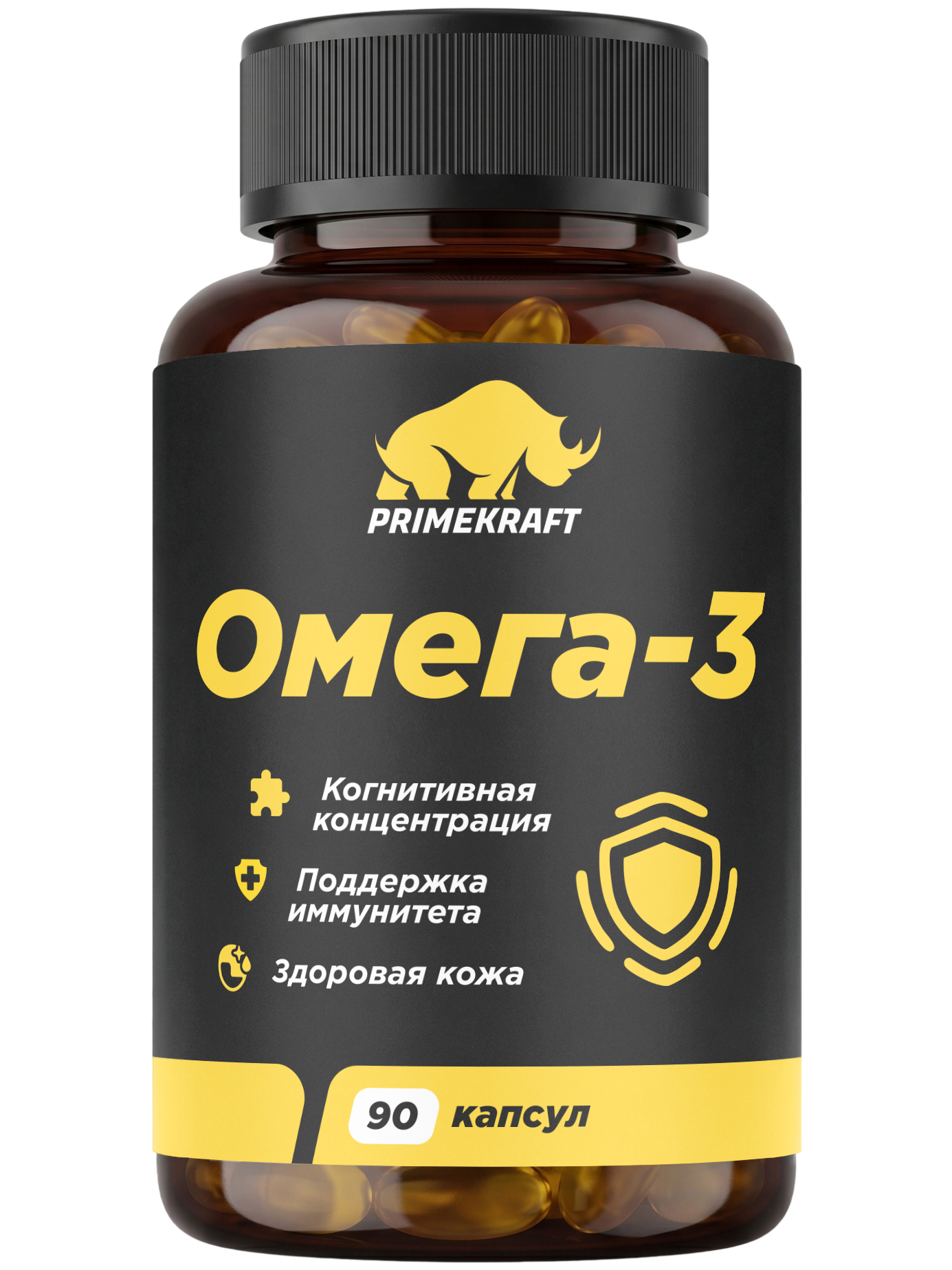 Омега-3 PRIMEKRAFT Омега-3 350 мг 90 капсул