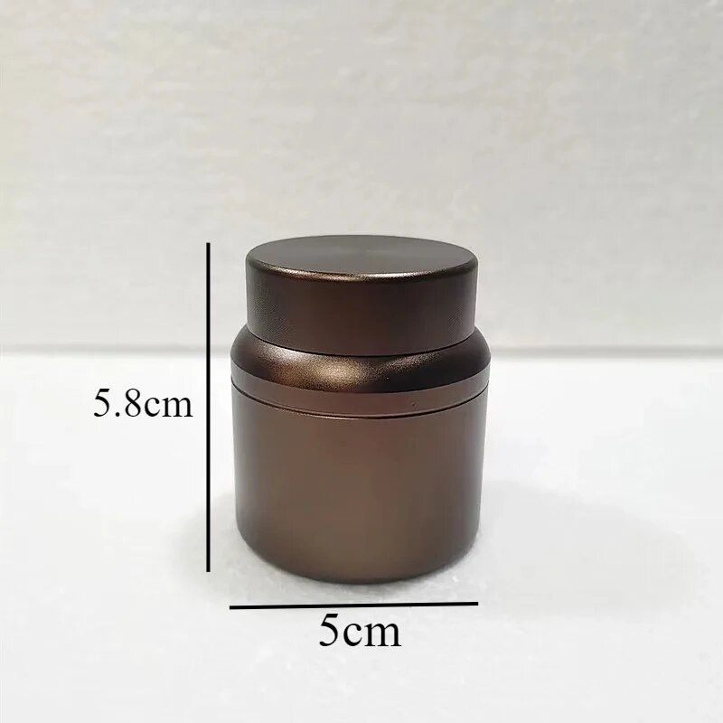 Портативная чайная банка из титанового алюминиевого сплава 5 X 5.8CM