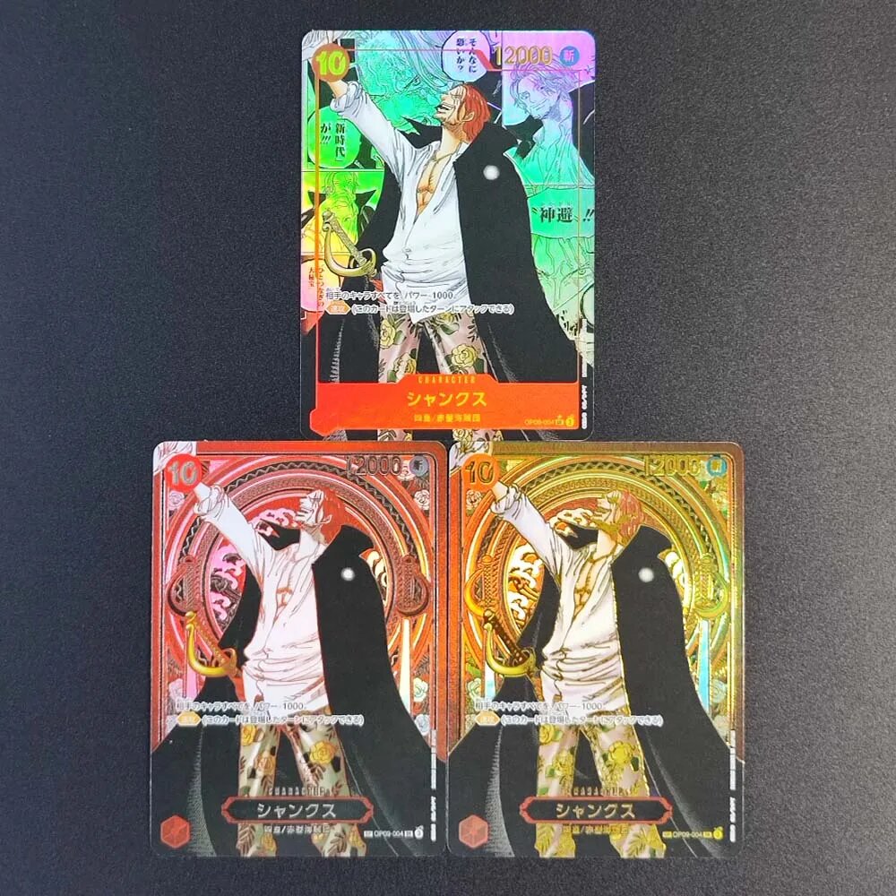 Коллекционная карточка One Piece Shanks-3PCS