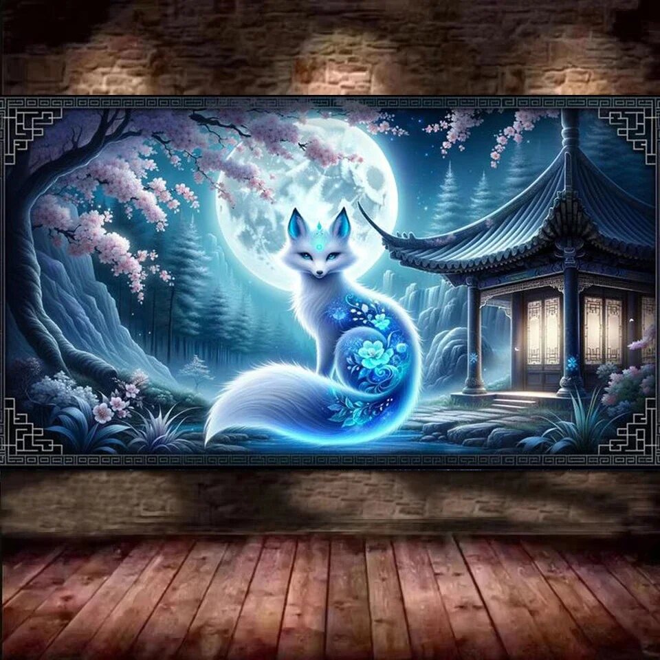 Алмазная живопись RealShining round 20x40cm, EMG30356