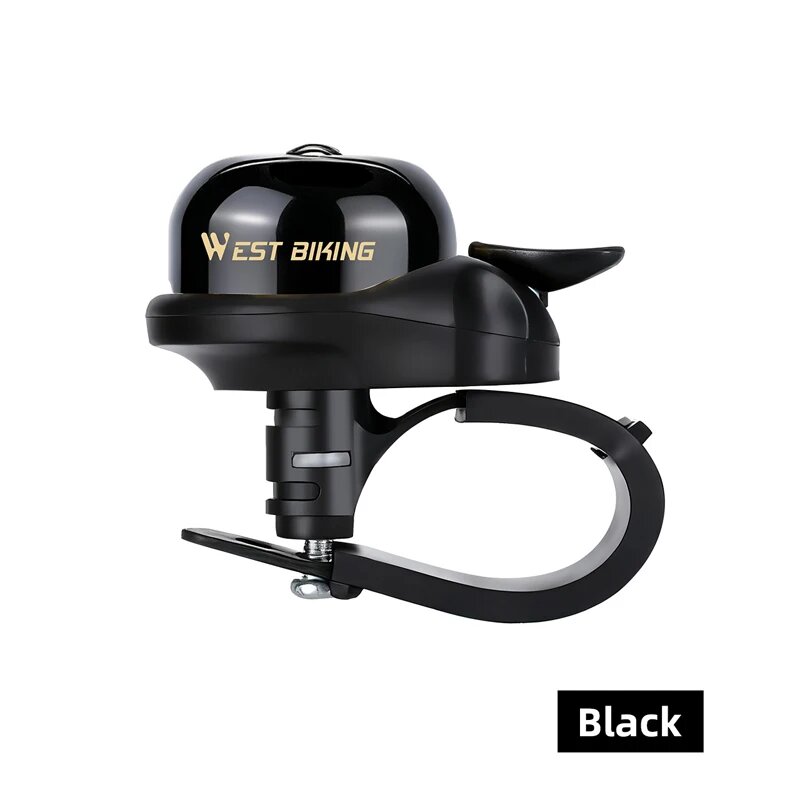 Велосипедный звонок West Biking Black