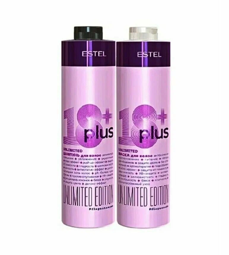 Набор ESTEL 18+ PLUS (Шампунь 1000 мл + Маска для волос 1000 мл)