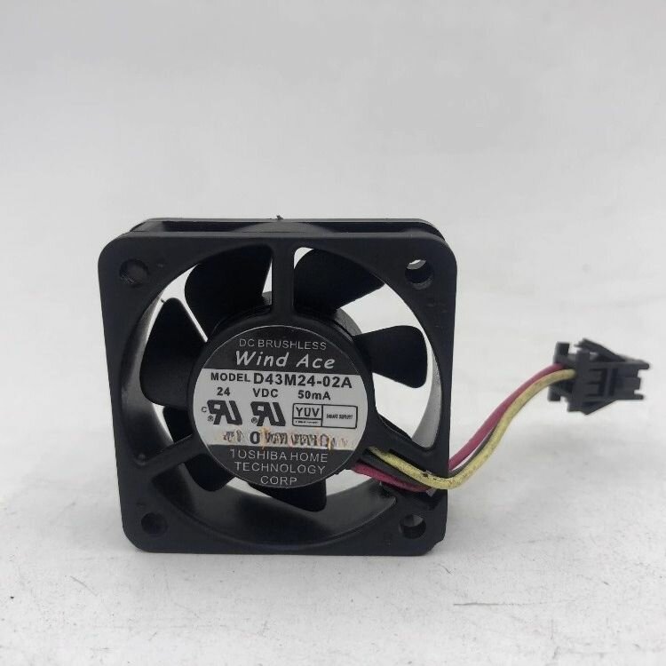 Wind Ace D43M24-02A DC24V 50mA 3-контактный вентилятор охлаждения для G7 F7-
