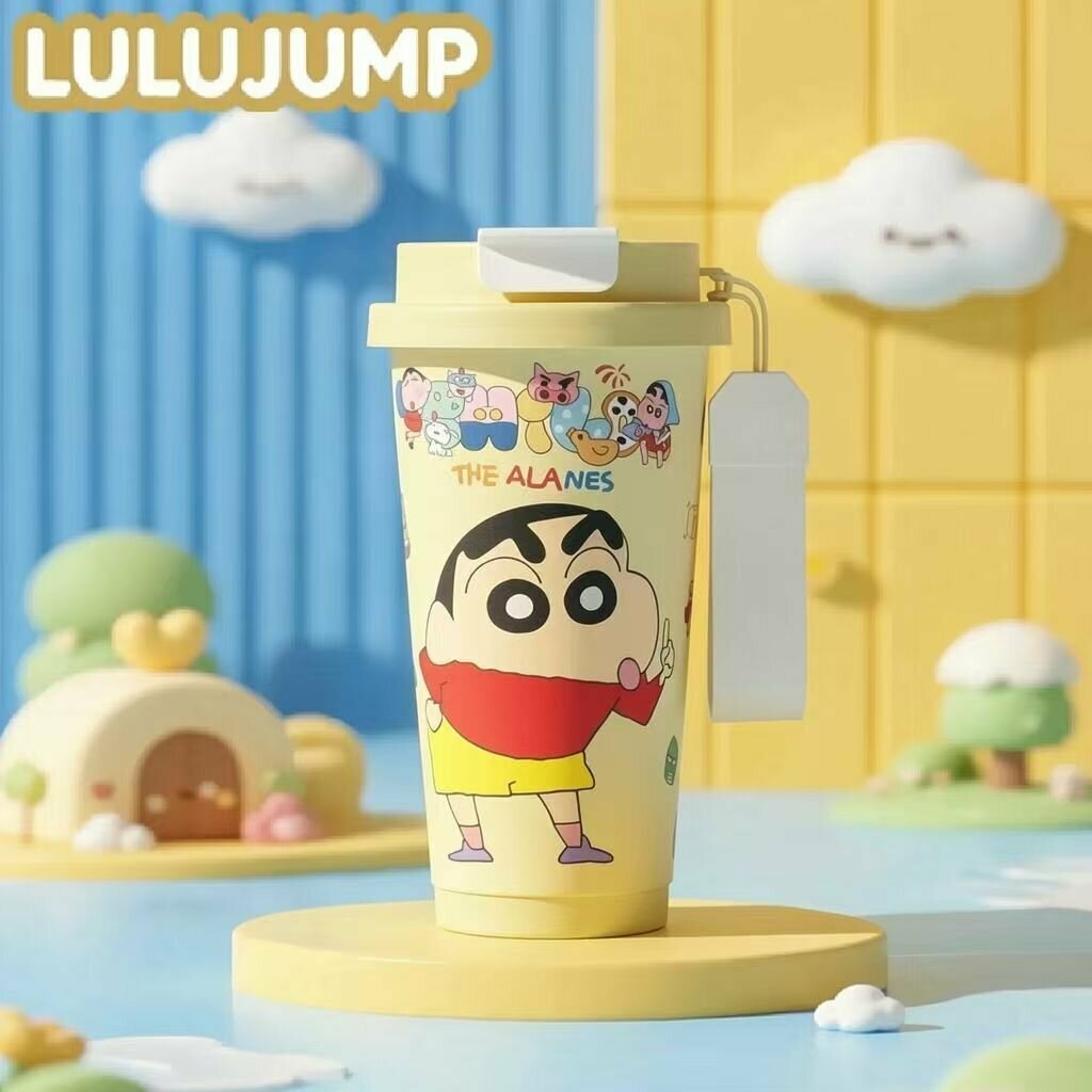 Забавная термокружка Crayon Shin-chan из нержавеющей стали 316.