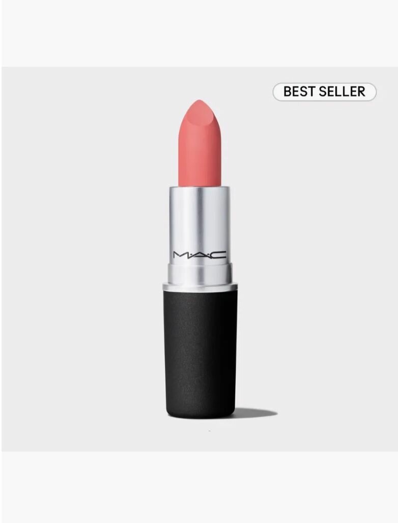 MAC Powder Kiss Lipstick увлажняющая матовая губная помада #316 матовая увлажняющая оттенок 316