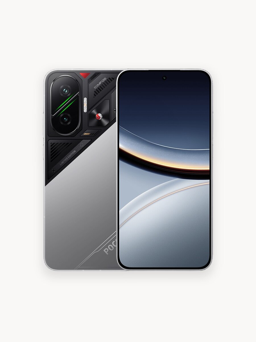 Смартфон POCO F7, Android, GLobal, 12/256 Гб, Sliver, Серебристый, NFC