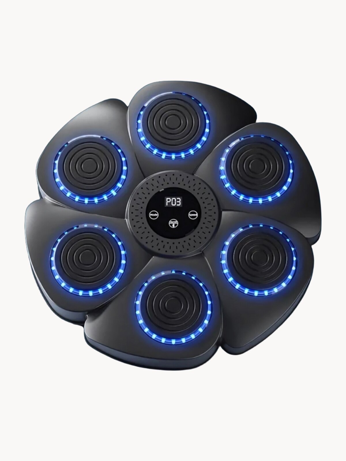 Тренажер интерактивный, музыкальный, для бокса, настенный, универсальный, с Bluetooth, черный