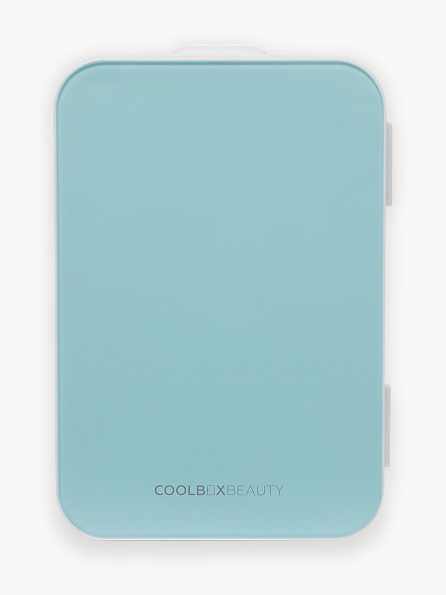 Мини-холодильник COOLBOXBEAUTY, для косметики и лекарств, голубой, 25x27x19 см, 6 л