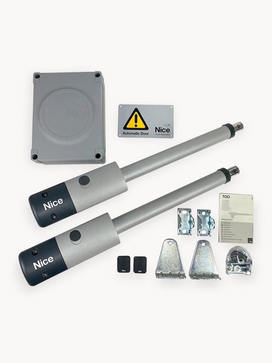 TOO3000KLT Комплект приводов Nice для распашных ворот со створками шириной до 3 метров и массой до 300 кг