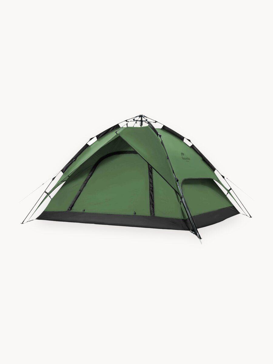 Палатка кемпинговая Naturehike Automatic Tent For 4 People Forest Green
