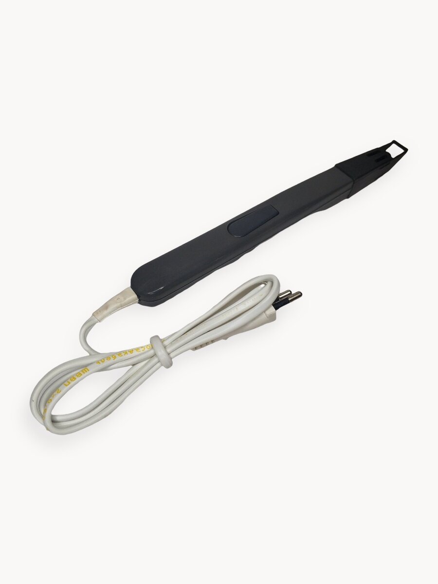 Зажигалка электронная /набор 2ШТ/ серая И белая. Пьезо для газовой плиты, Волжанка, пр-во г. Чебоксары , 220 Вольт, Россия