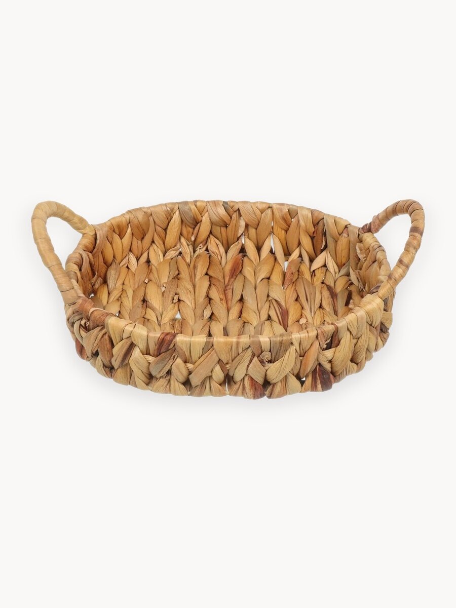 Корзина для хранения 24х20х5.5 см, овальная, плетеная, бумага, Y4-8385