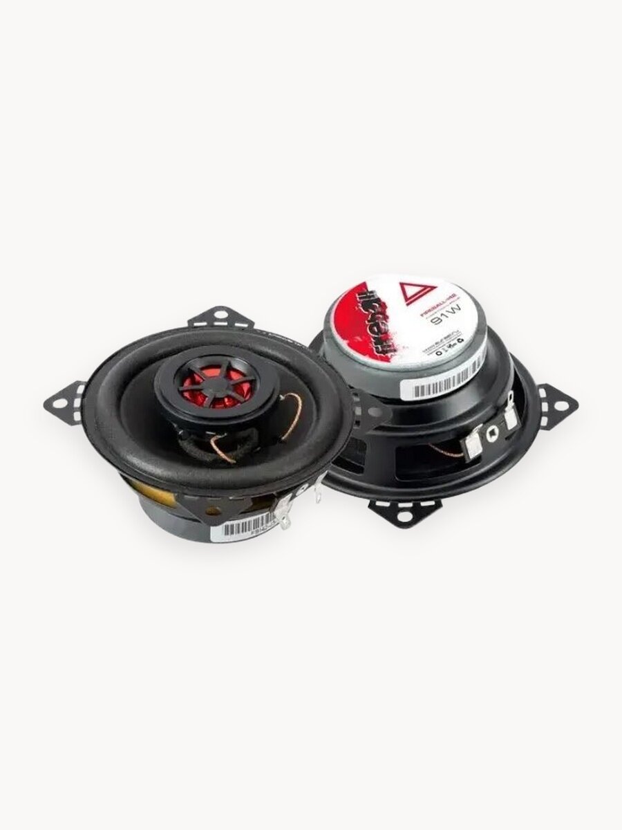 Акустика коаксиальная AurA FIREBALL-i42, 91 Вт, 4" / Динамики автомобильные 10 см