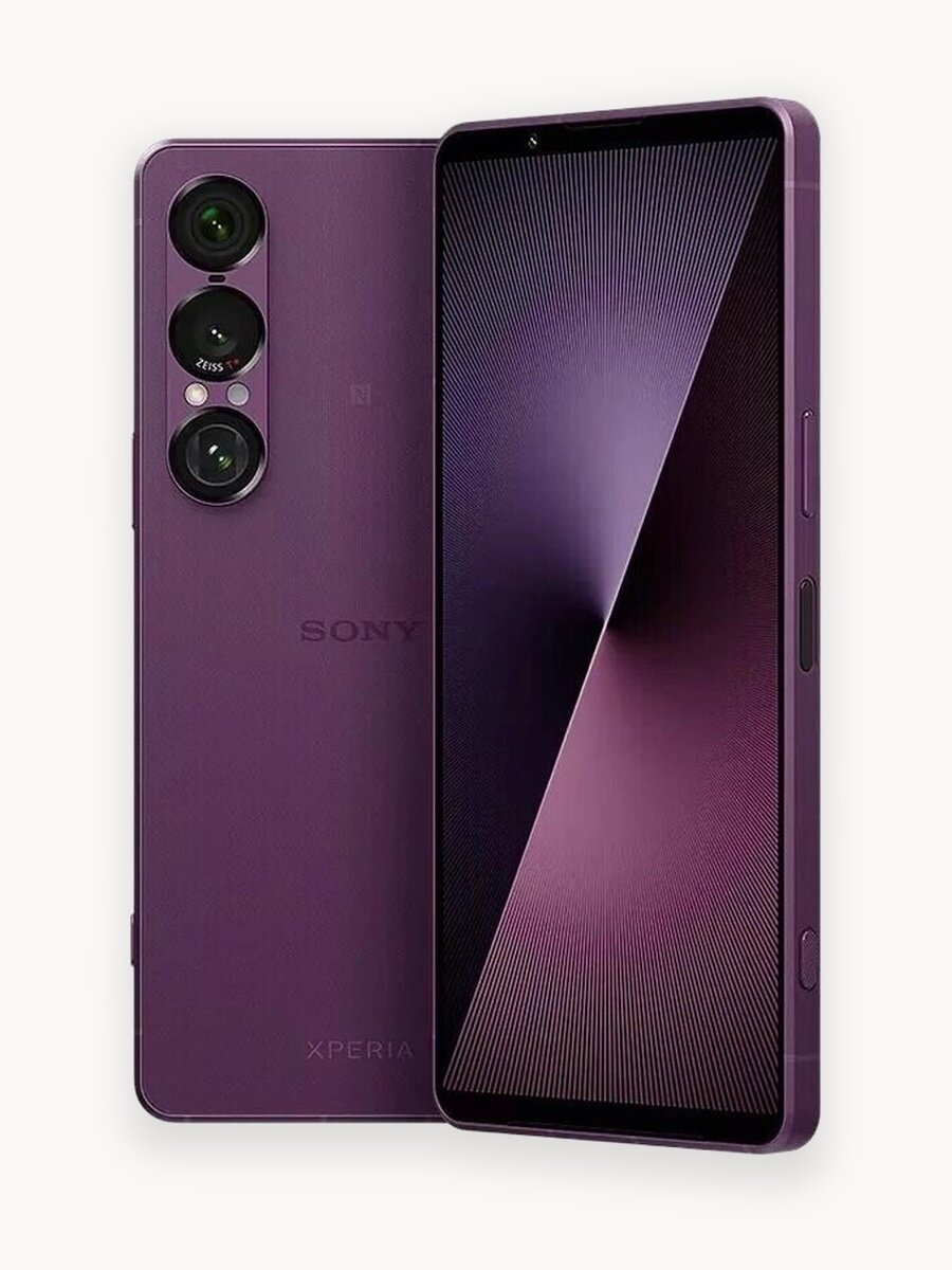Смартфон Sony Xperia 1 VII, 12/512 GB, Orchid Purple, фиолетовый