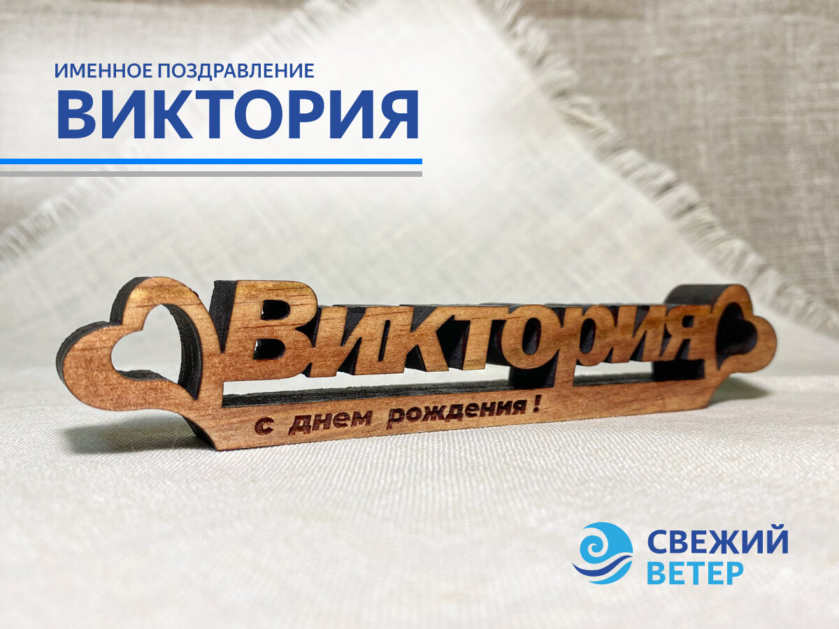 Именное поздравление "Виктория"