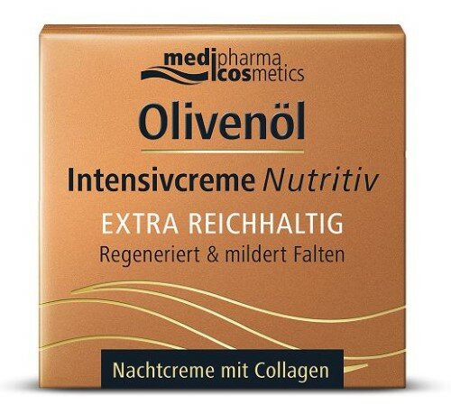 Medipharma cosmetics olivenol крем для лица интенсив питательный ночной 50 мл