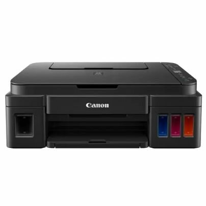 МФУ струйное Canon PIXMA G3416 (2315C052AB) черный - цветной, A4, 4800x1200 dpi, ч/б - 9 стр/мин (A4), USB Type-A, Wi-Fi