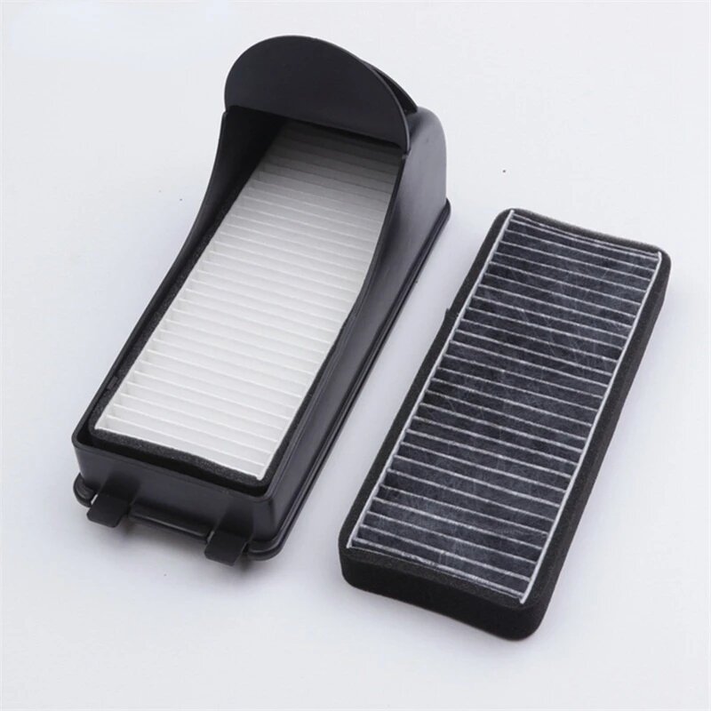 Автомобильный салонный воздушный фильтр для Vw 2011-2021 Polo Jettas Santana 2011-2019/Skoda Fabia Rapid 2011-21, внешний автомобильный фильтр в сборе, 2 Filter A and house