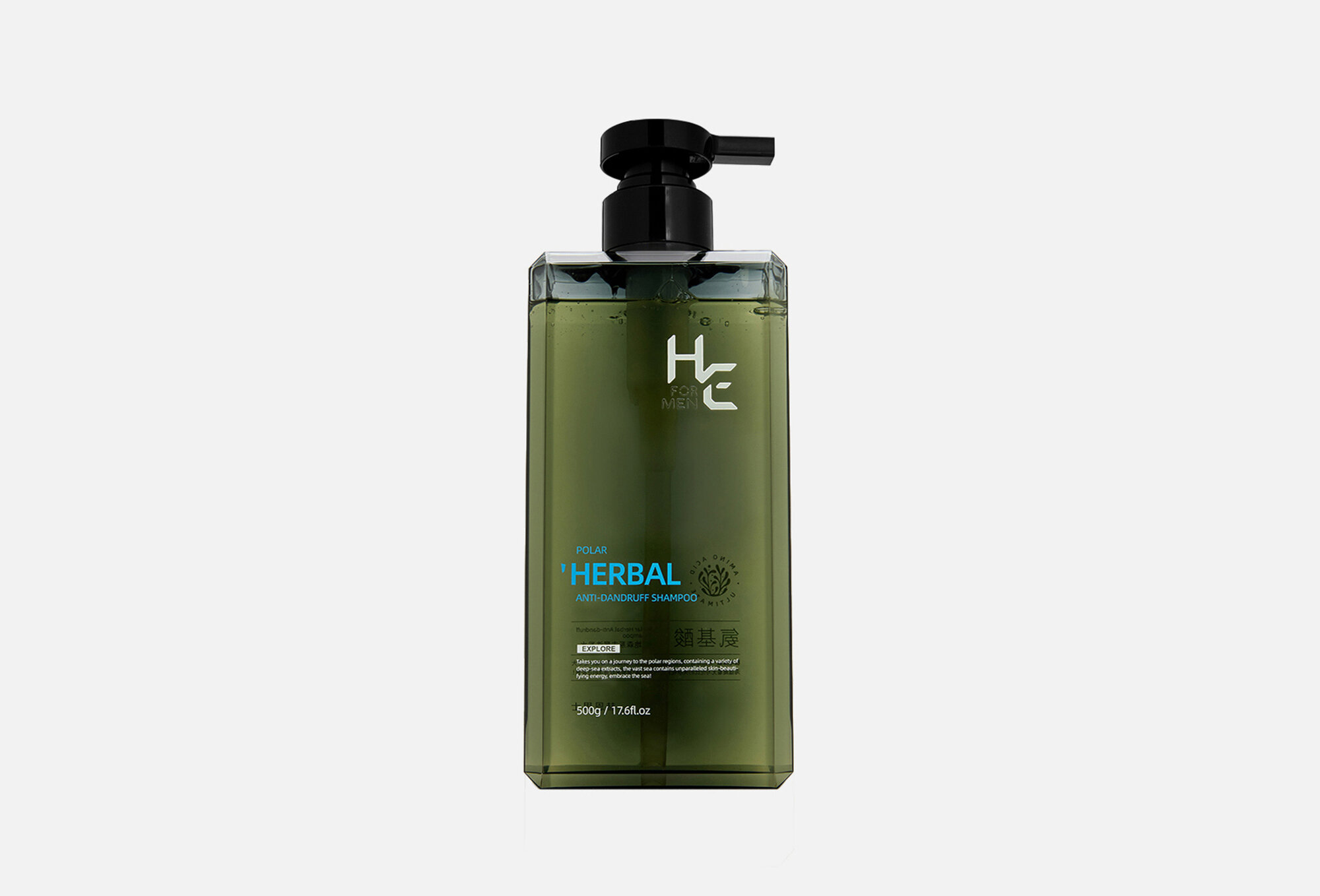 Шампунь для волос HE FOR MEN Polar Herbal Anti-Dandruff 500 мл