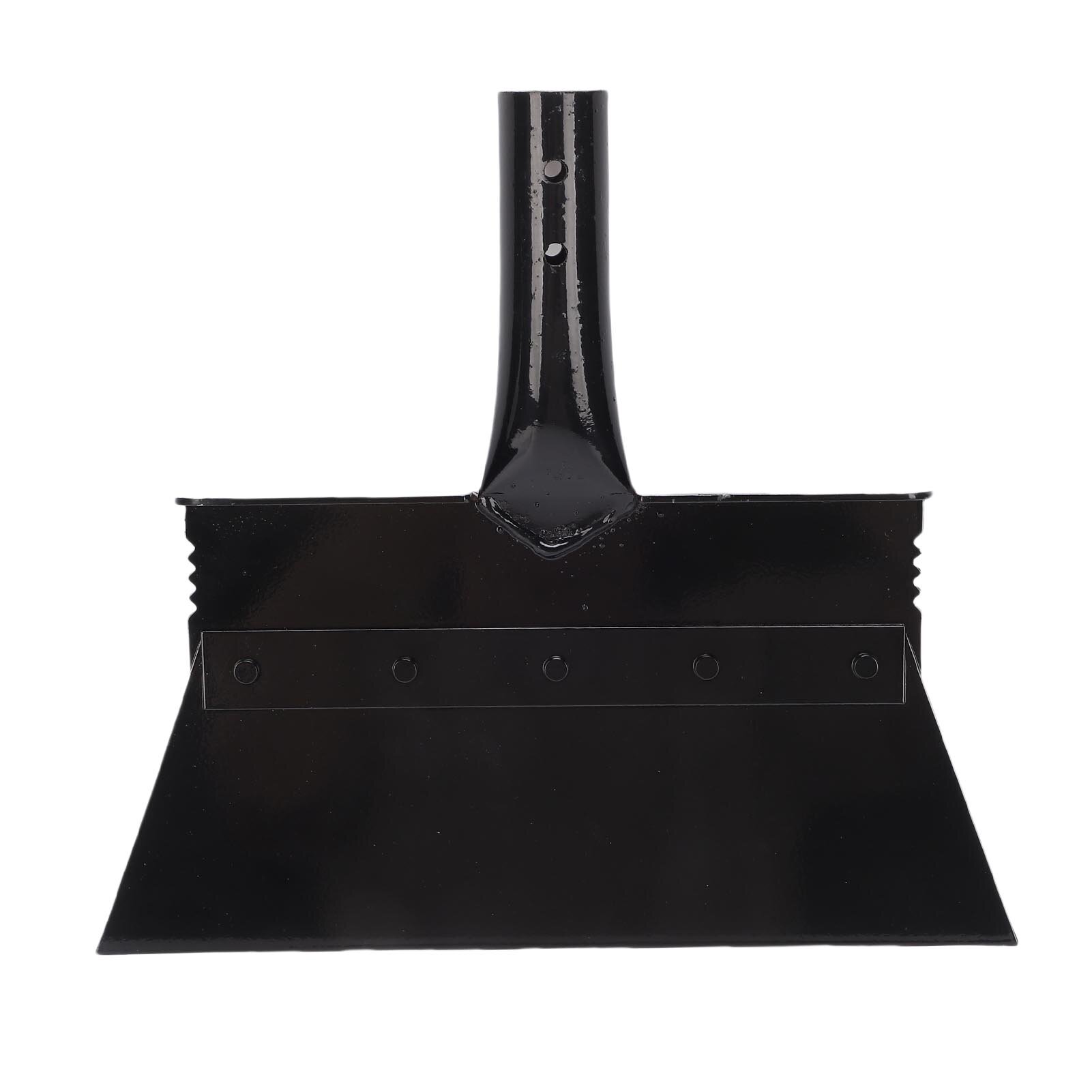 Многофункциональный сверхмощный стальной скребок с плоской лопаткой 28 см, инструмент для уборки сада, прополки, удаления снега