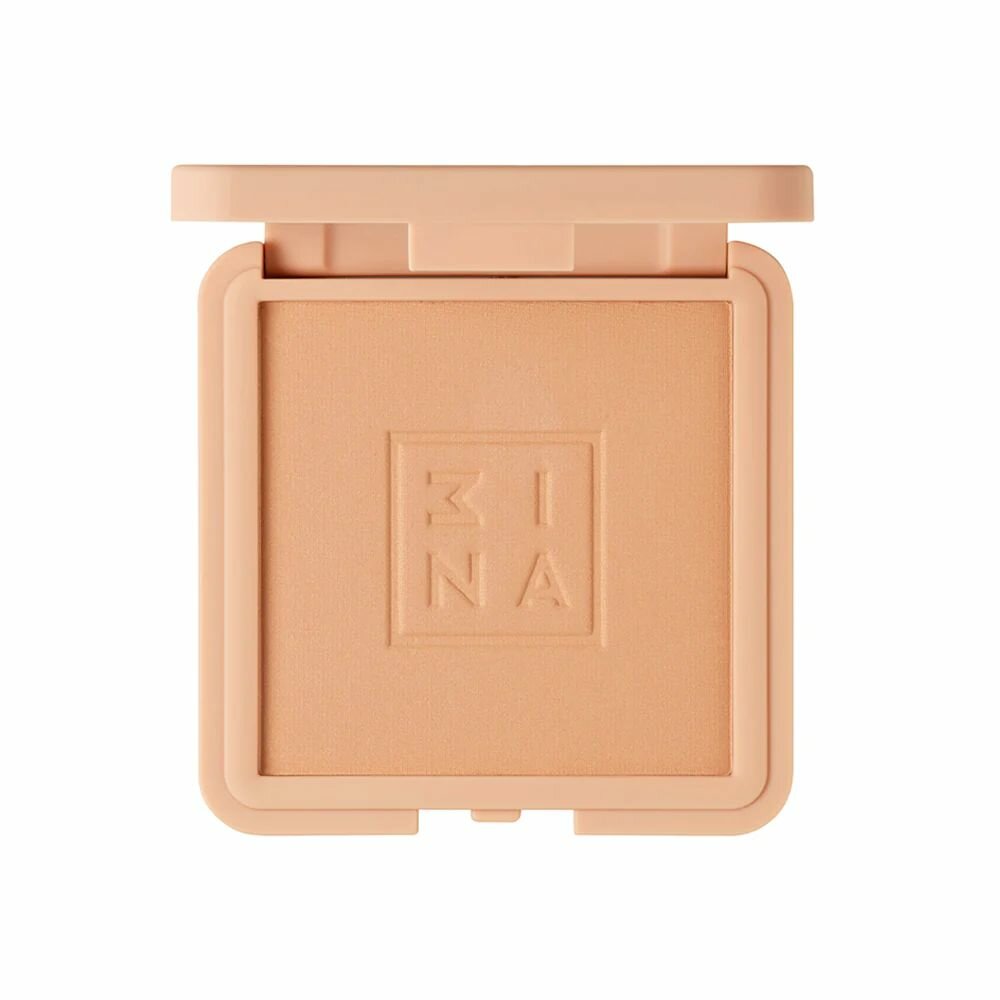 Компактная пудра 3INA (Мина, Зина) The Compact Powder, Цвет - 618 (Золотой Крайола)