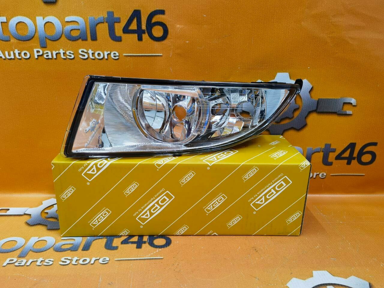 Фара противотумання передняя левая Шкода Фабиа 2, Skoda Fabia 2