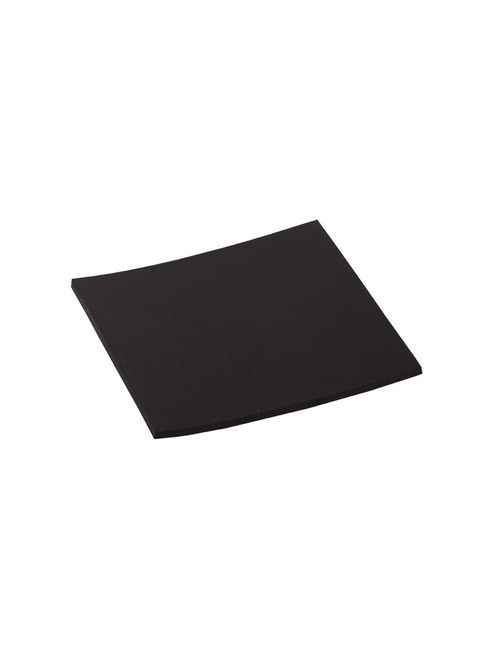 Подкладка монтажная 85х85х3 мм для монтажа лаги ДПК резиновая черная (10 шт.)