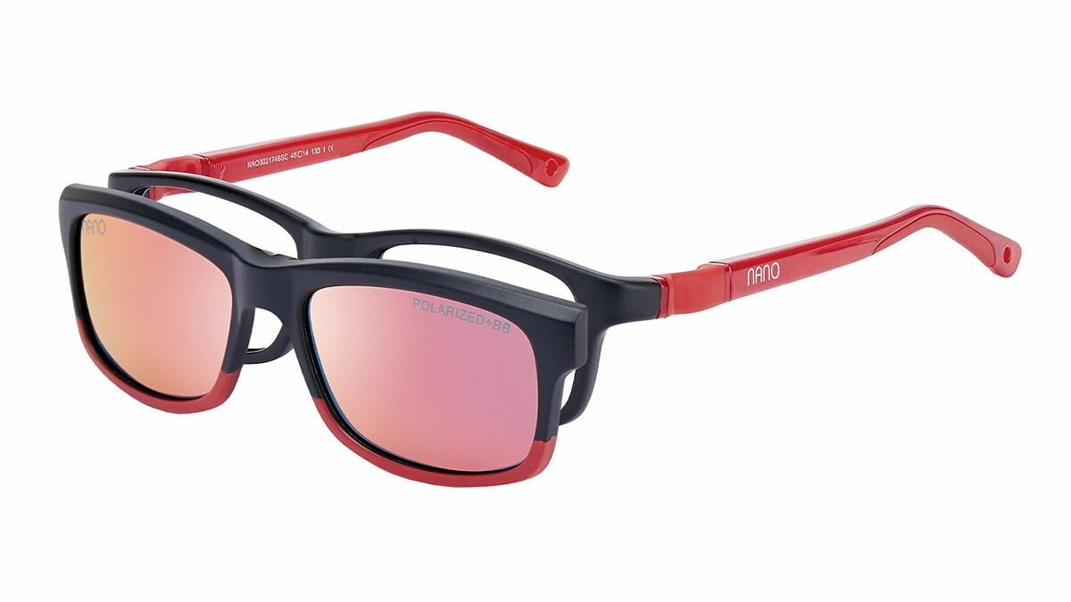 Детские очки для зрения NanoVista Crew SC NAO3021746sc + Clip-On