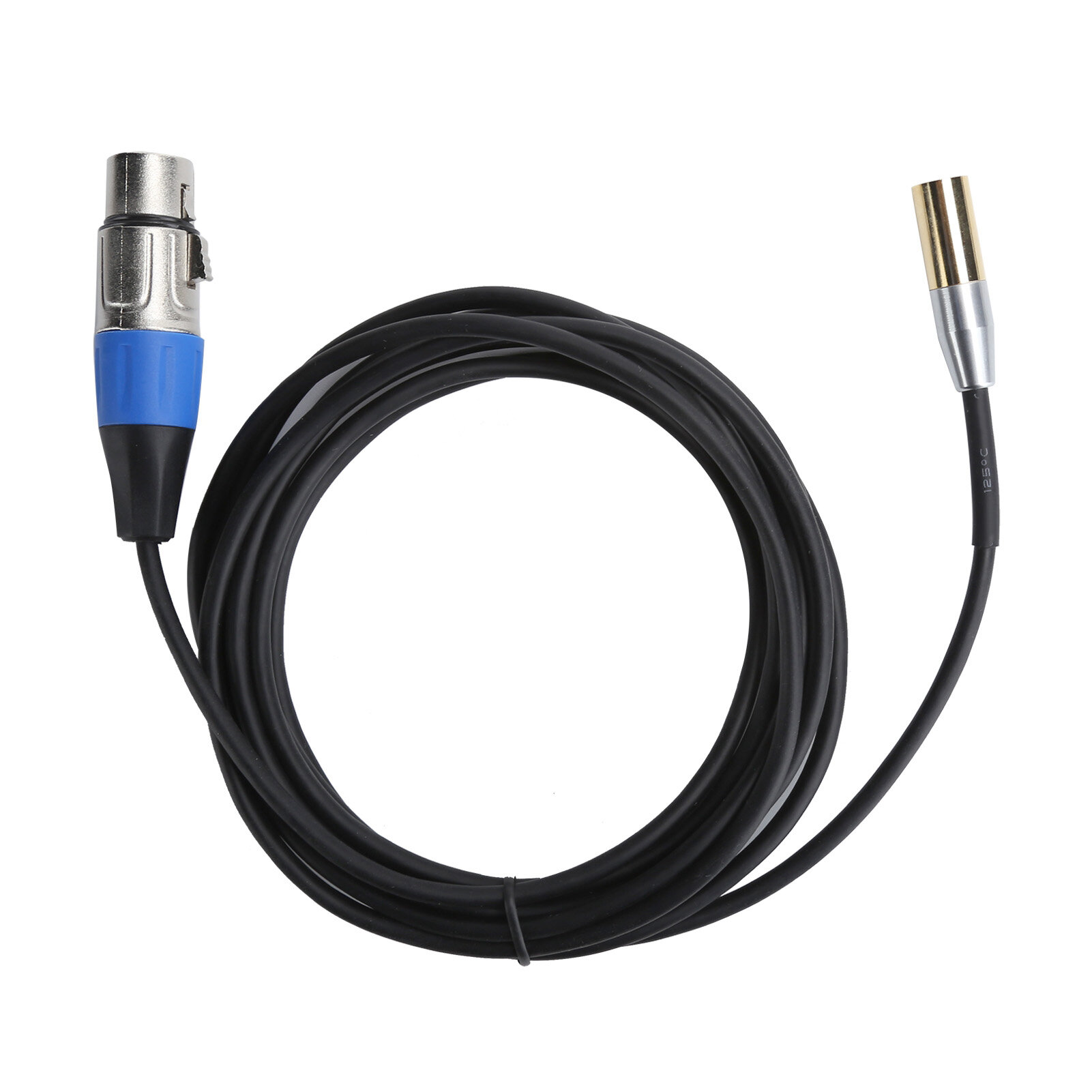 Mini XLR 3 Pin Male to 3 Pin Female Audio Cable for Canon Camera Microphone Cable3 m / 9.8ft
