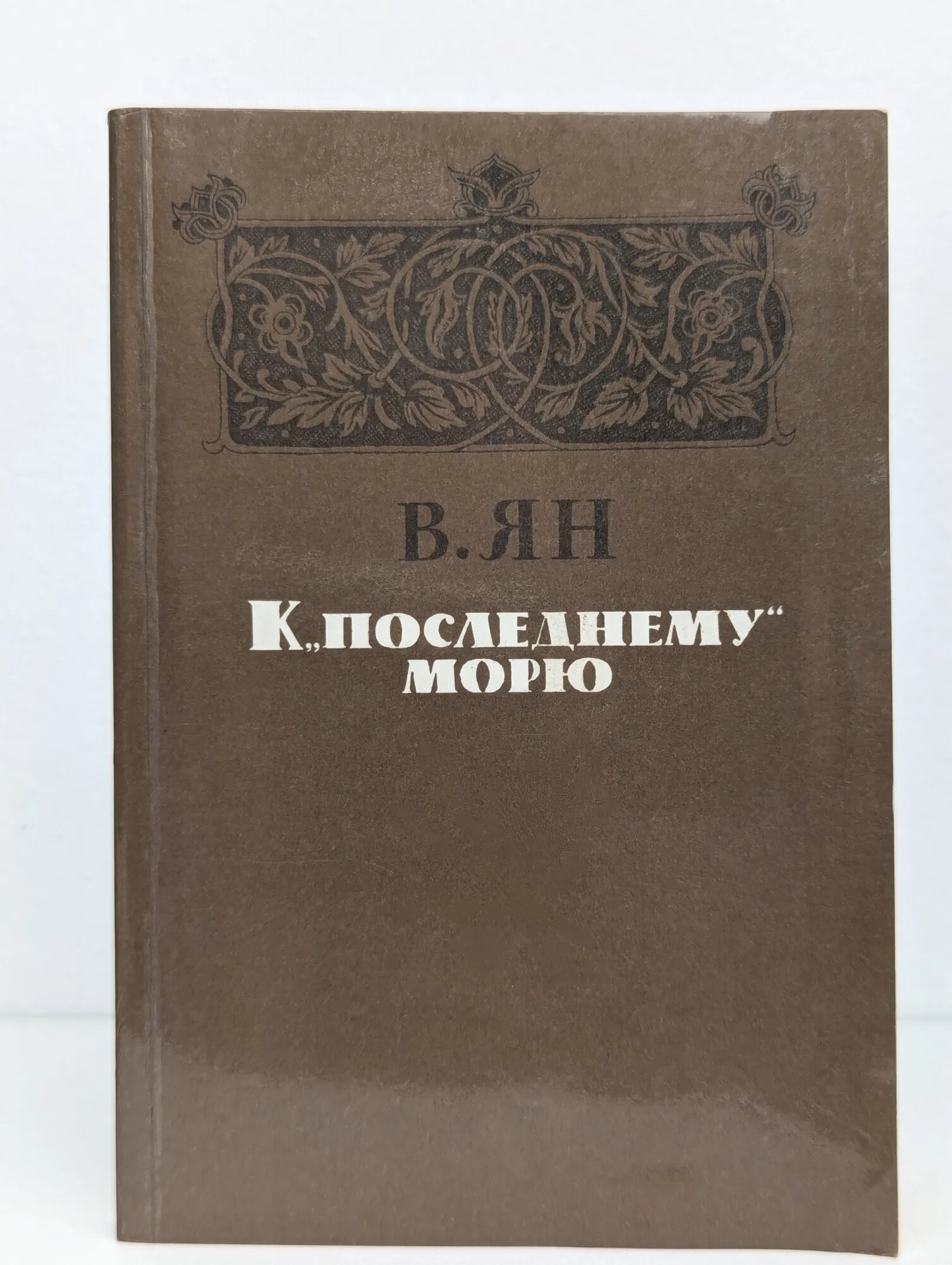 К "последнему" морю Ян Василий Григорьевич 1985
