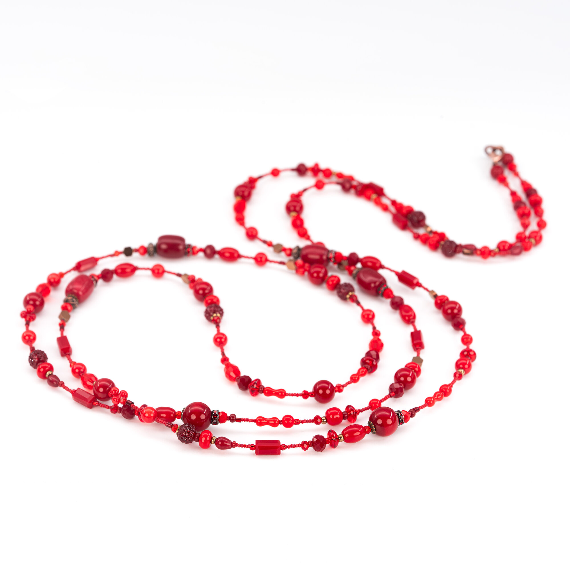 Бусы, коралл