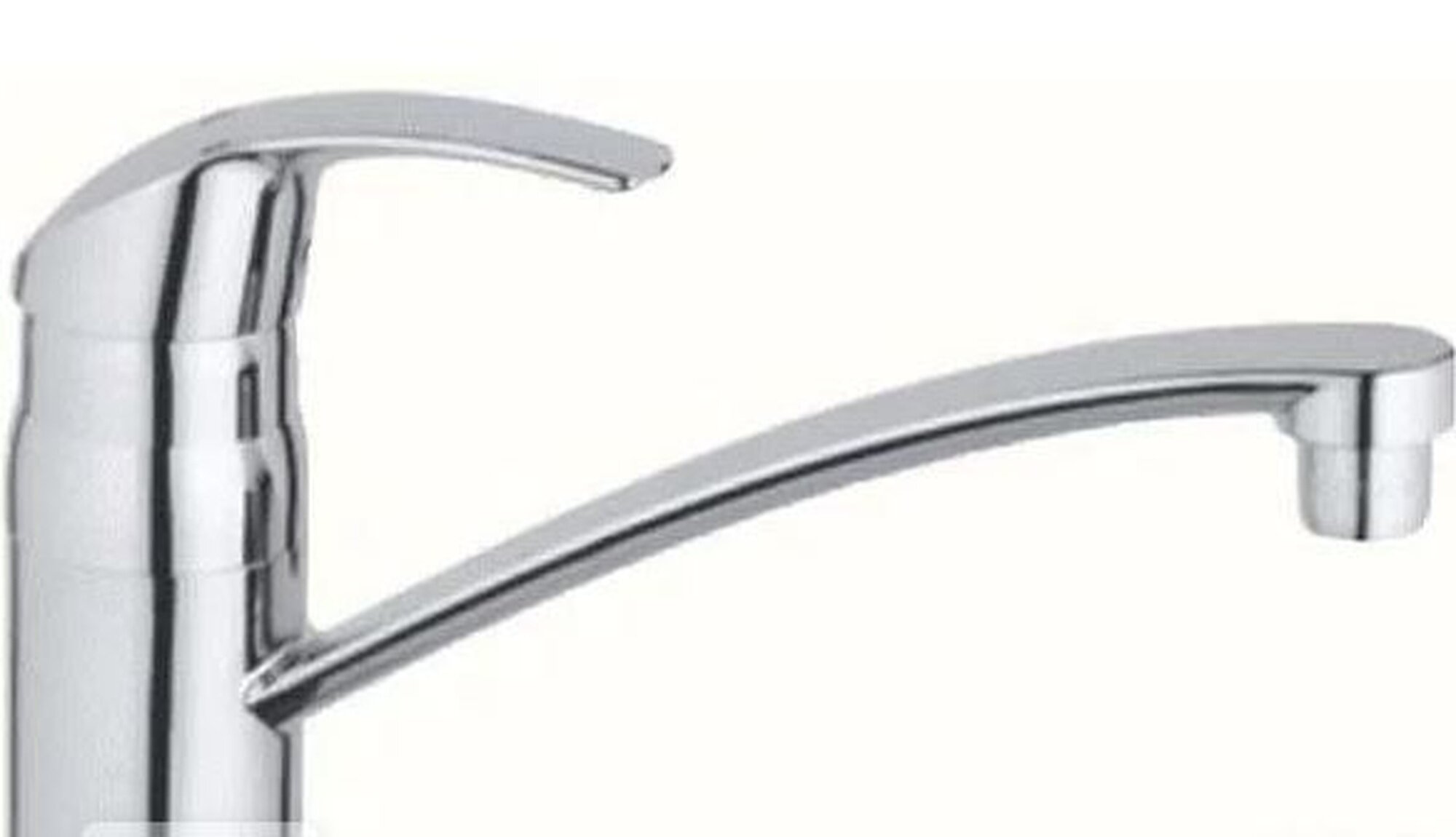 Смеситель Grohe Eurosmart 33281001, для кухни, поворотный излив, хромированная поверхность