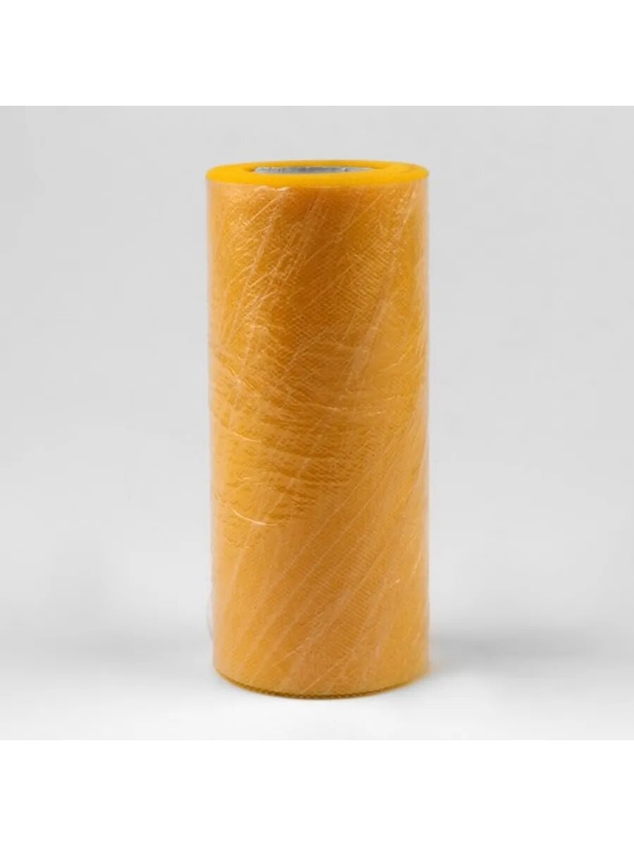 Мягкий тёмно-жёлтый фатин для творчества