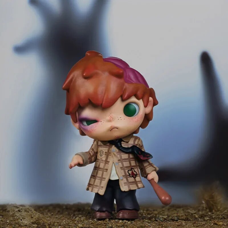 Фигурка POP MART Hirono Zombie, Бордовый