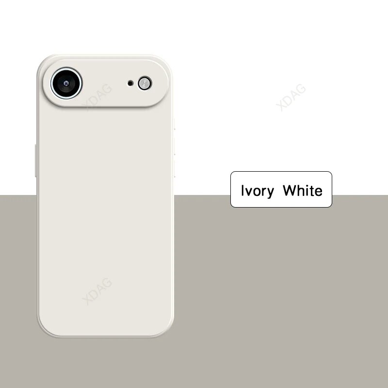 Оригинальный чехол для телефона iPhone 17 Air Pro Max 17 Air Apple iPhone17 Эйр, Белый, Lvory White